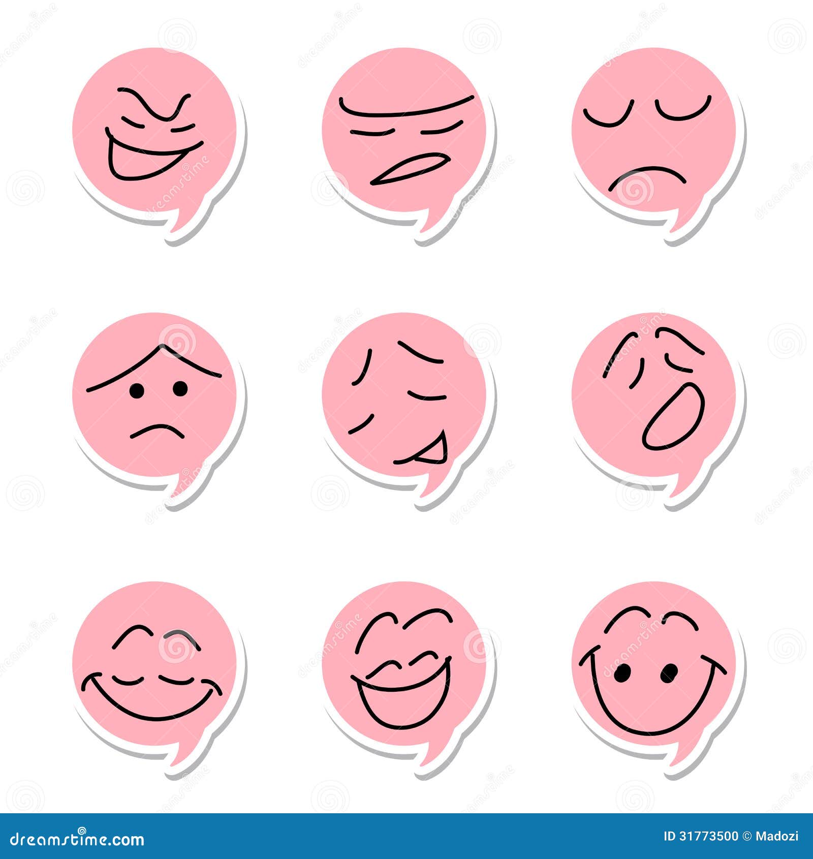 Speech Bubble Emoticon Stock Photo - Image: 31773500 Speech Bubble Emoticon Stock Photo - Image: 31773500