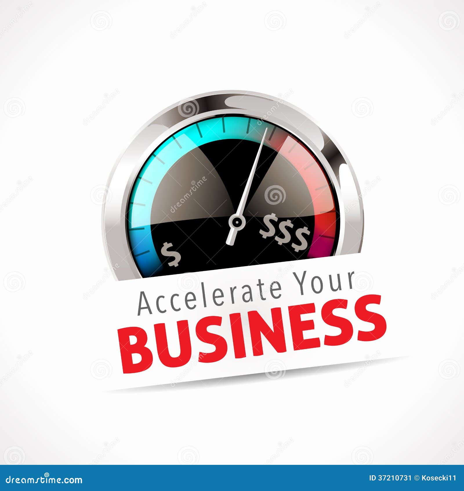Speedometer - Accelerate Your Business Stock Image - Image: 37210731 Speedometer - Accelerate Your Business Stock Image - Image: 37210731