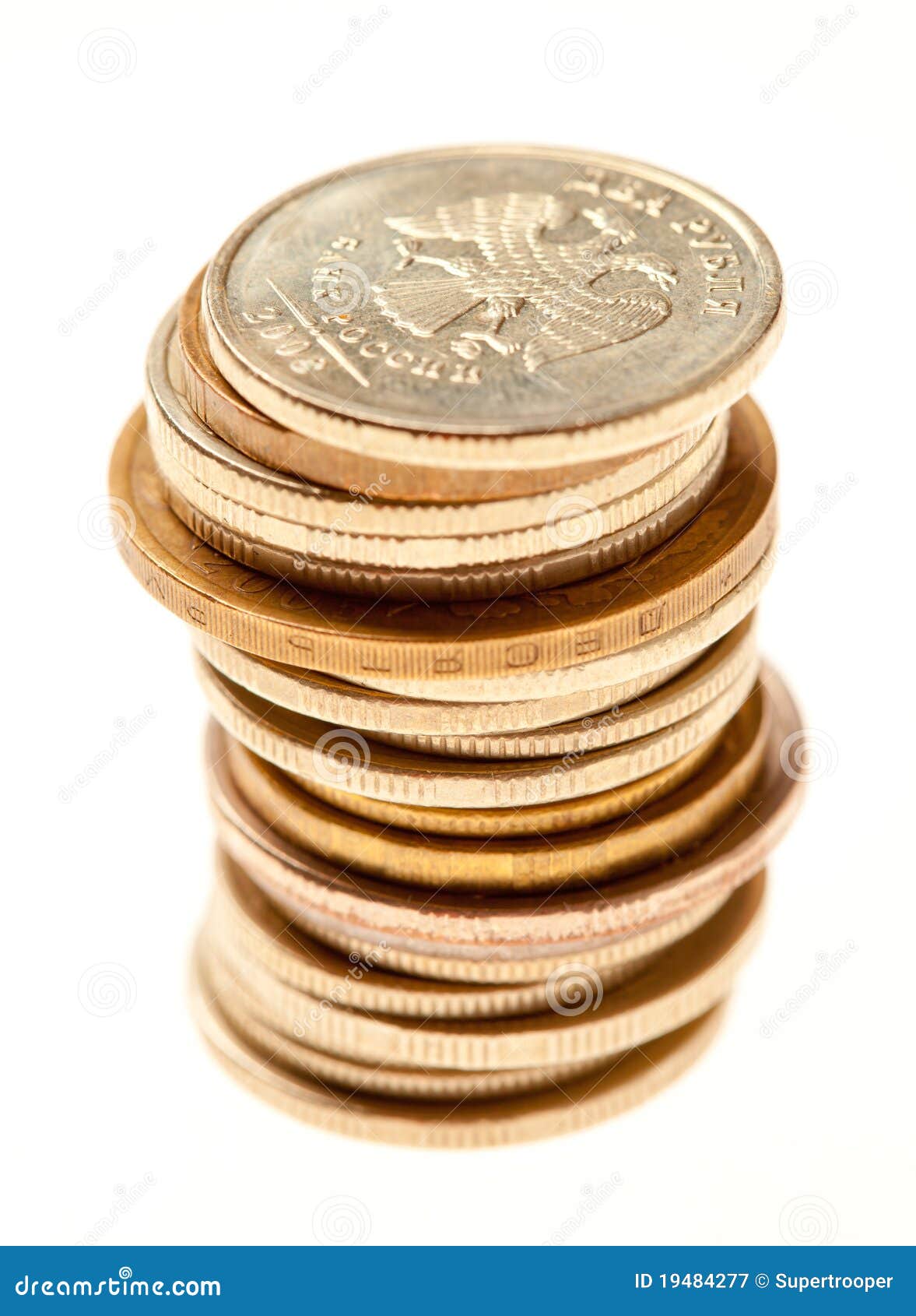 Stack Of Coins Royalty Free Stock Photography - Image: 19484277 Stack Of Coins Royalty Free Stock Photography - Image: 19484277