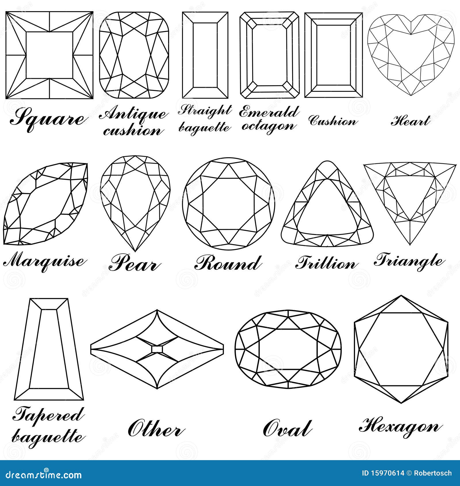 Stone Shapes And Their Names Stock Images - Image: 15970614 Stone Shapes And Their Names Stock Images - Image: 15970614
