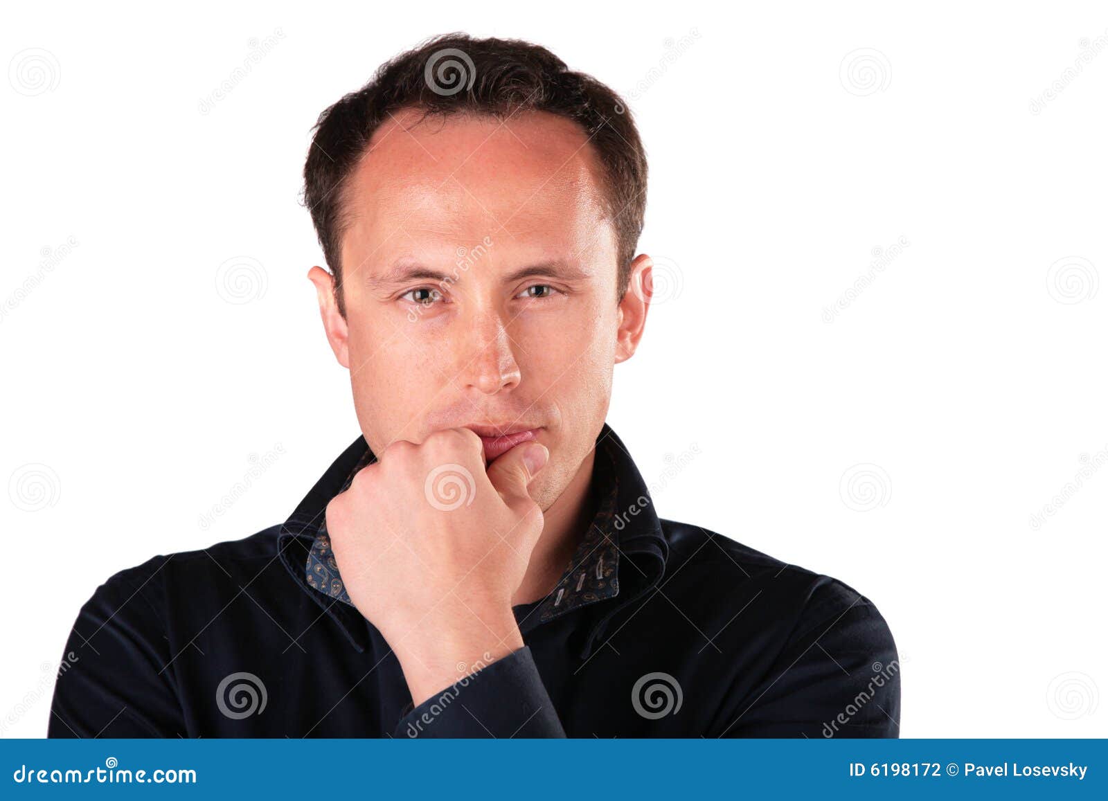 Thoughtful Man Stock Photography - Image: 6198172 Thoughtful Man Stock Photography - Image: 6198172