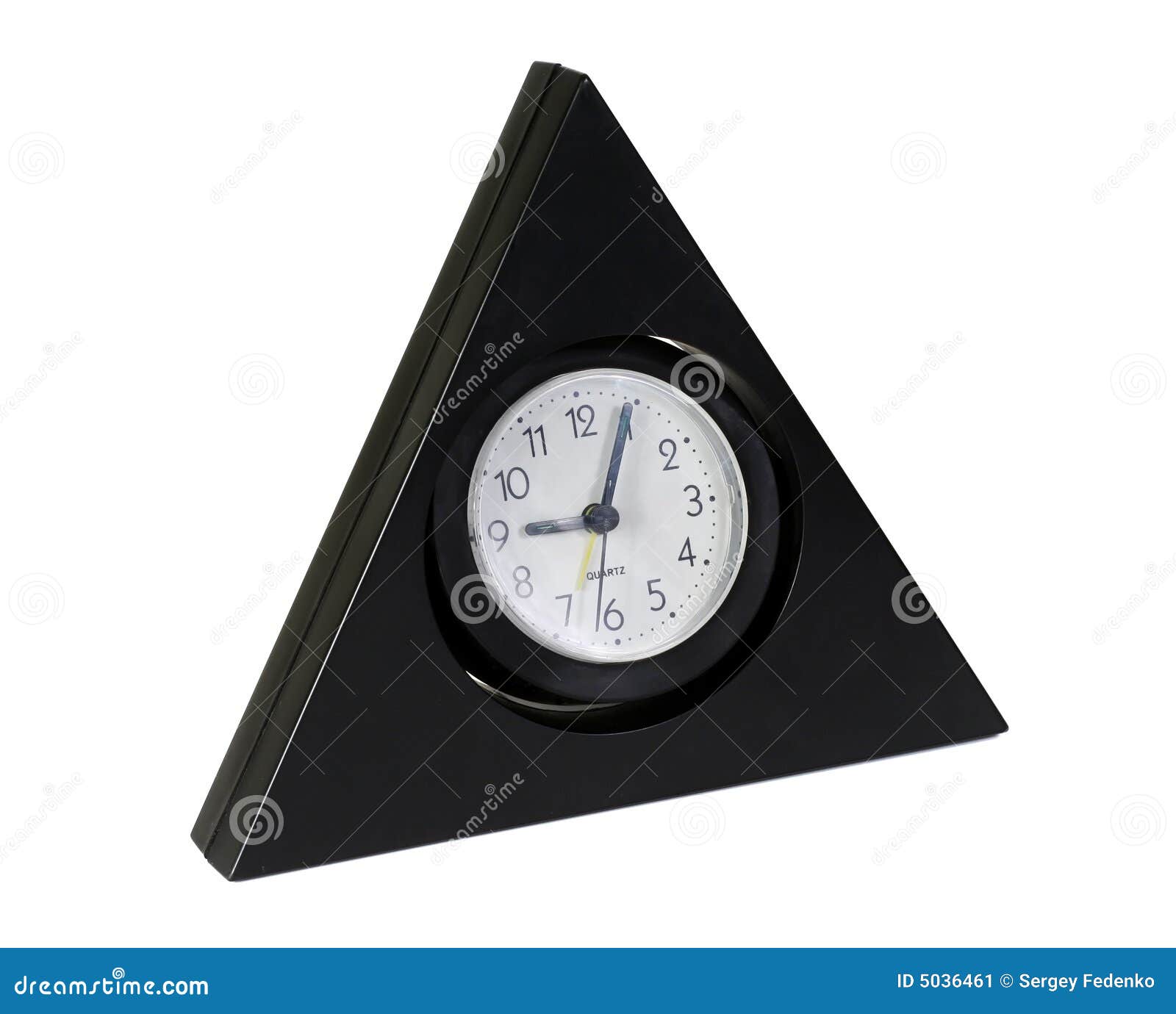 The Triangular Clock Stock Image - Image: 5036461 The Triangular Clock Stock Image - Image: 5036461