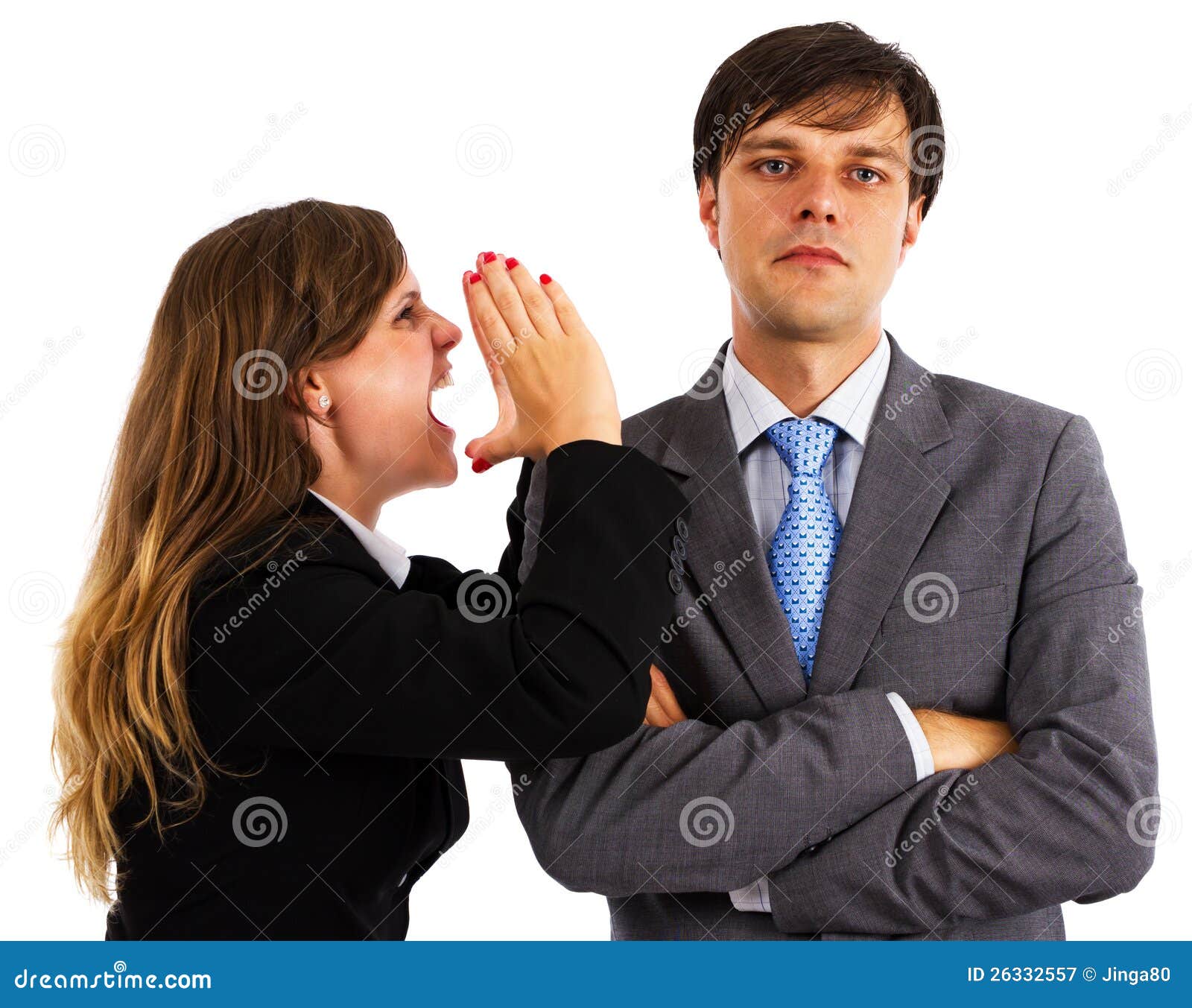 Two Business Colleagues Having An Argument Royalty Free Stock ... Two Business Colleagues Having An Argument Royalty Free Stock ...