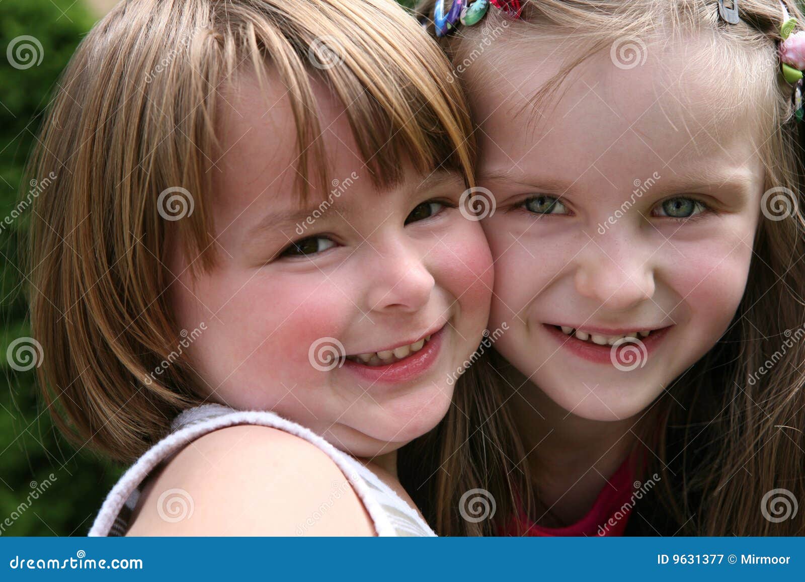 Two Happy Little Girls. Royalty Free Stock Photography - Image: 9631377 Two Happy Little Girls. Royalty Free Stock Photography - Image: 9631377