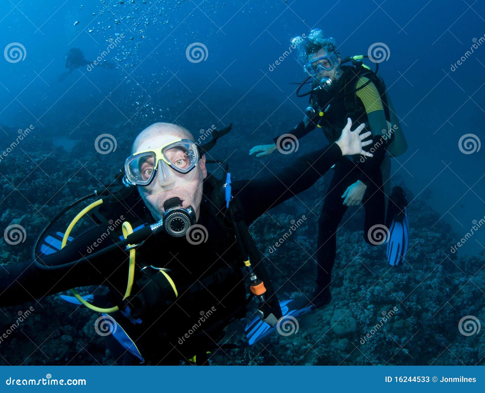 Two Scuba Divers Stock Photos - Image: 16244533 Two Scuba Divers Stock Photos - Image: 16244533