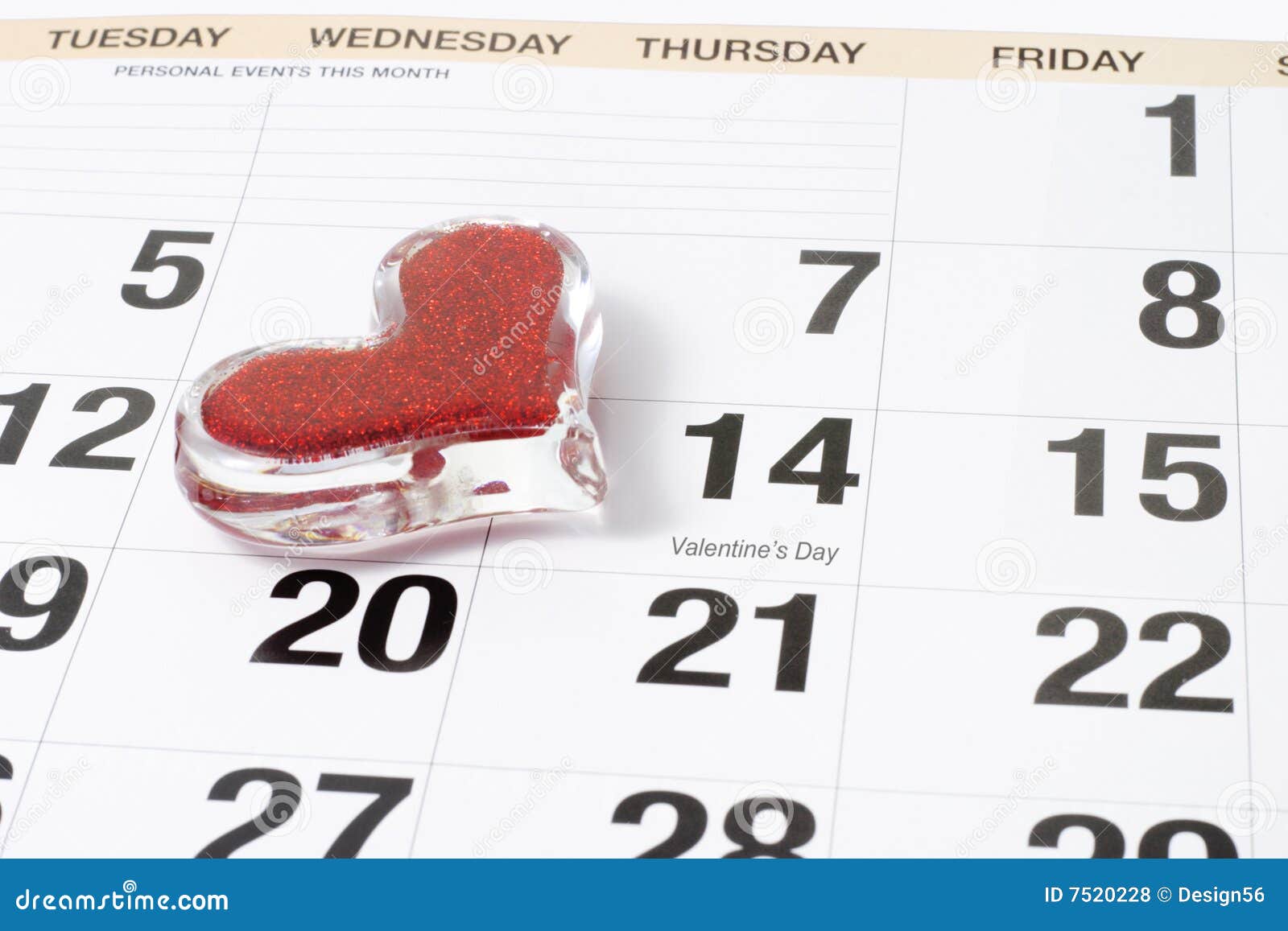 Valentine's Day Reminder Royalty Free Stock Photos - Image: 7520228 Valentine's Day Reminder Royalty Free Stock Photos - Image: 7520228