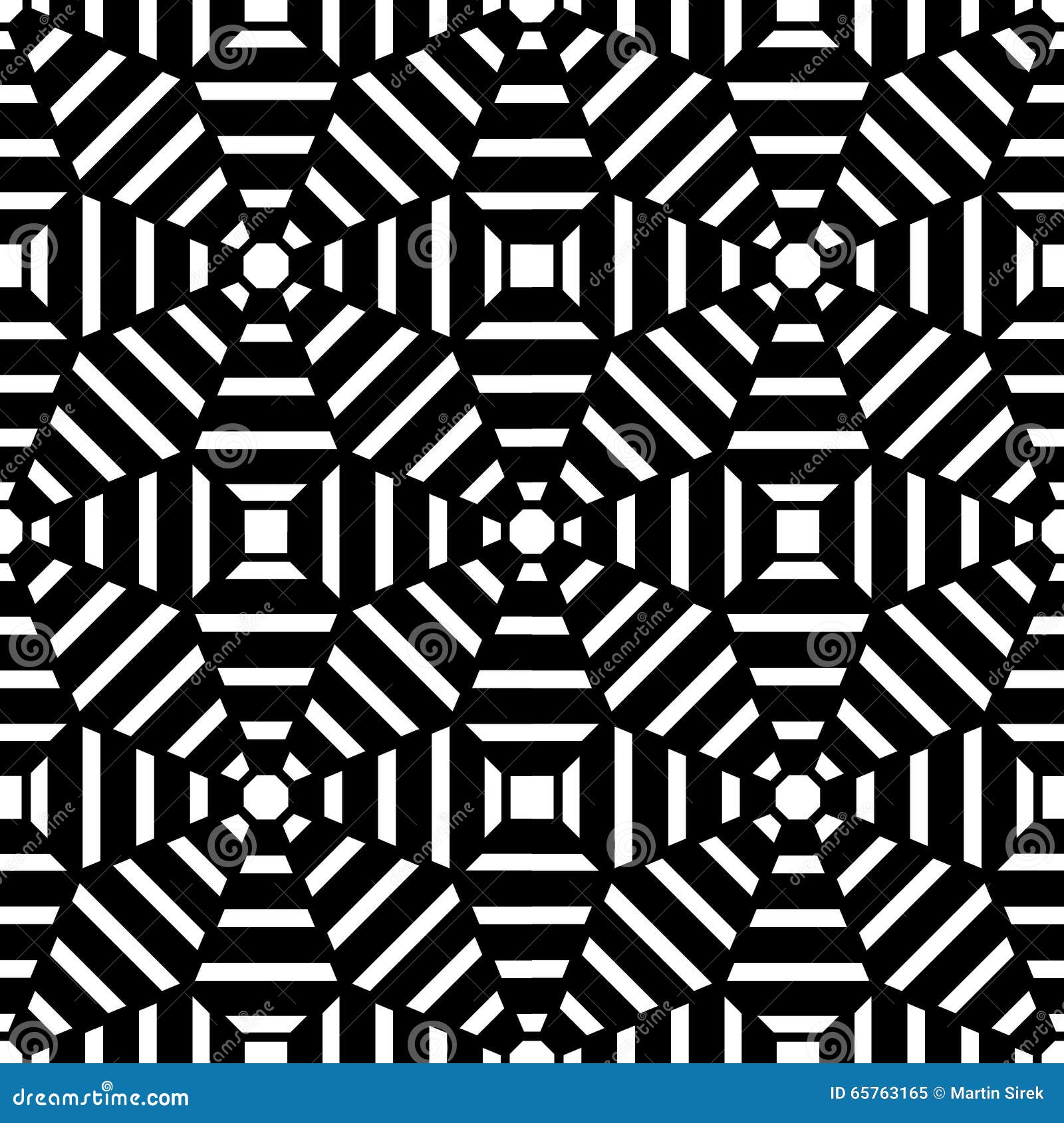 Vector Modern Seamless Geometry Pattern Grid Black And White Abstract Stock Vector Image