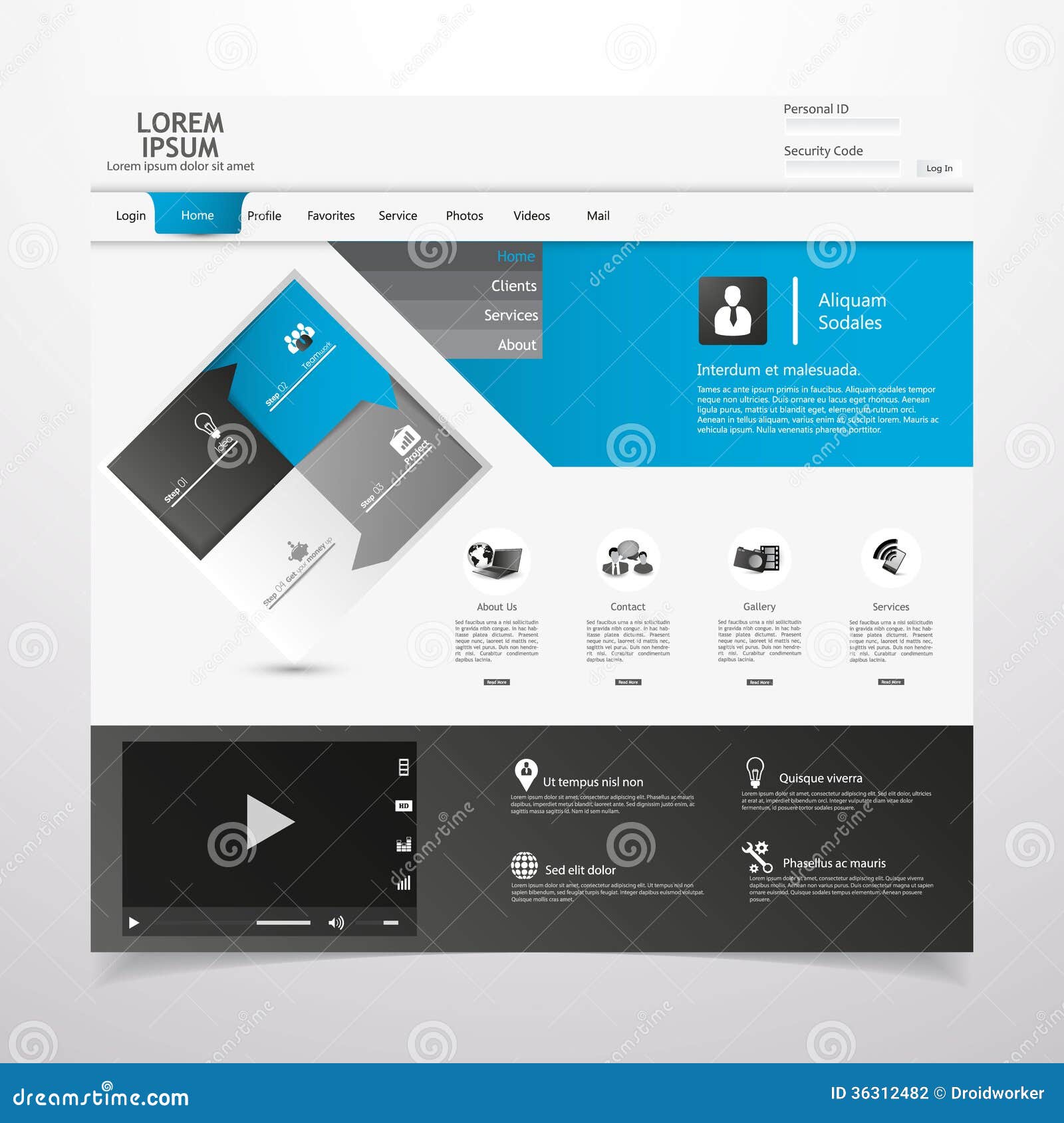 Web Design Elements. Templates For Website. Stock Photography - Image ... Web Design Elements. Templates For Website. Stock Photography - Image ...