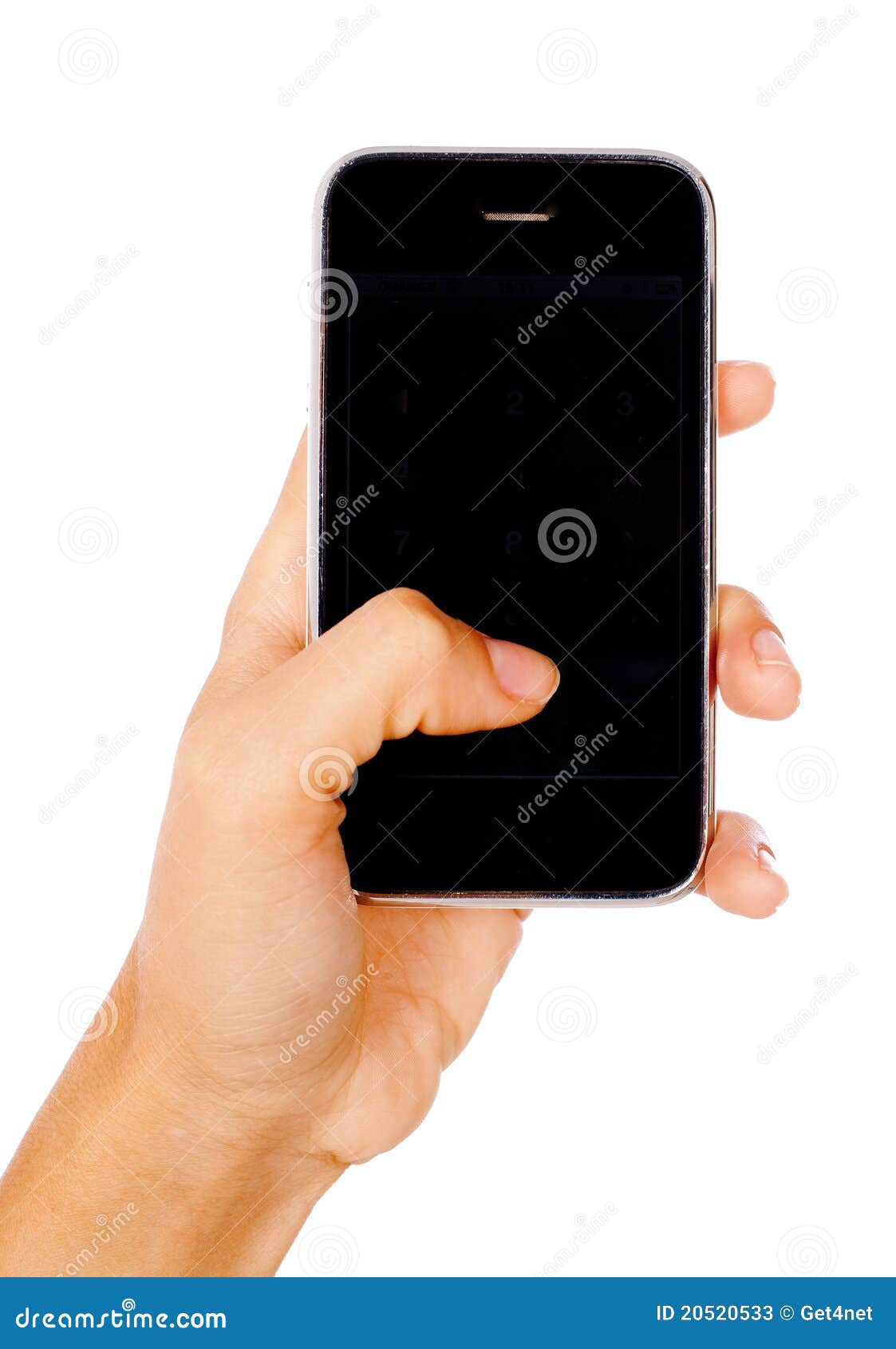 Woman Hand Holding Mobile Phone Stock Photos - Image: 20520533 Woman Hand Holding Mobile Phone Stock Photos - Image: 20520533