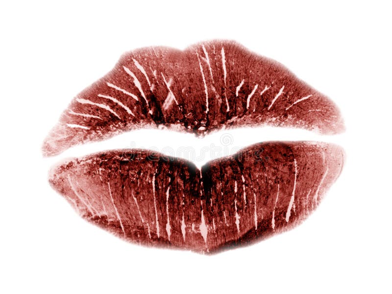 Beso, labios rojos imagen de archivo. Imagen de encanto - 8529857
