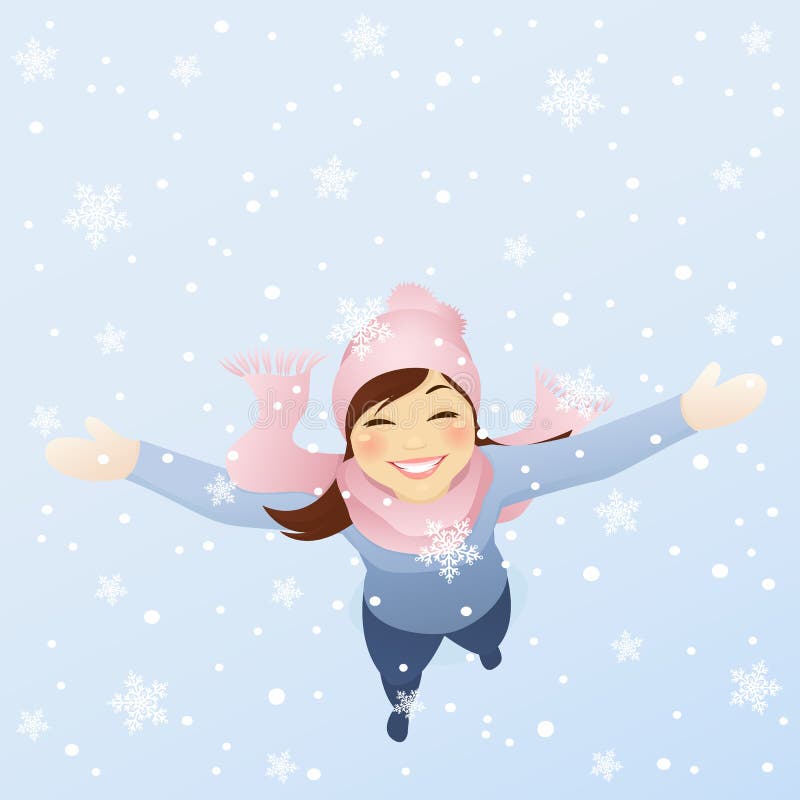 ¡Está nevando! ilustración del vector. Ilustración de diciembre - 27374887