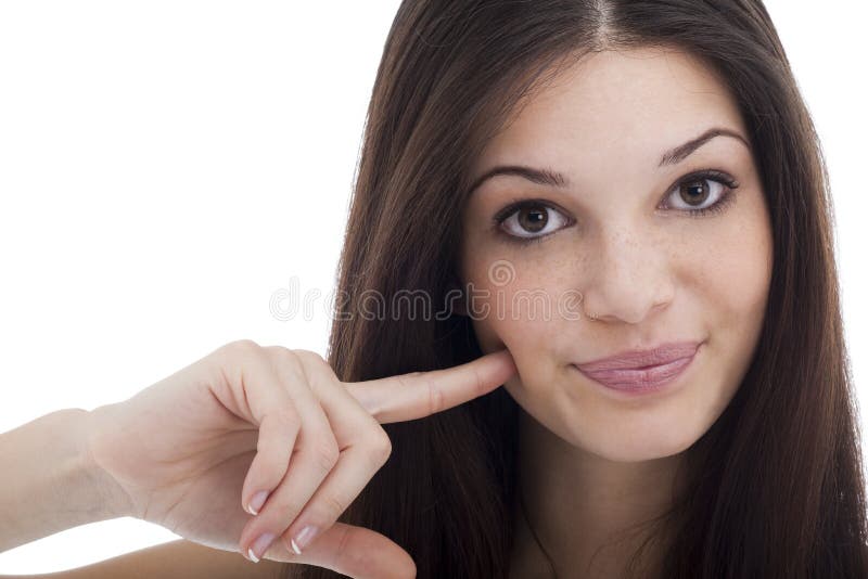 ¡Mmmh, bueno! imagen de archivo. Imagen de mirando, pureza - 15236519