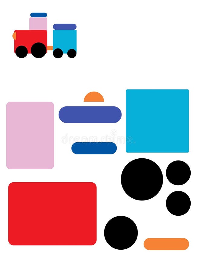 Puzzle games for kids stock illustration. Illustration of presentation ...