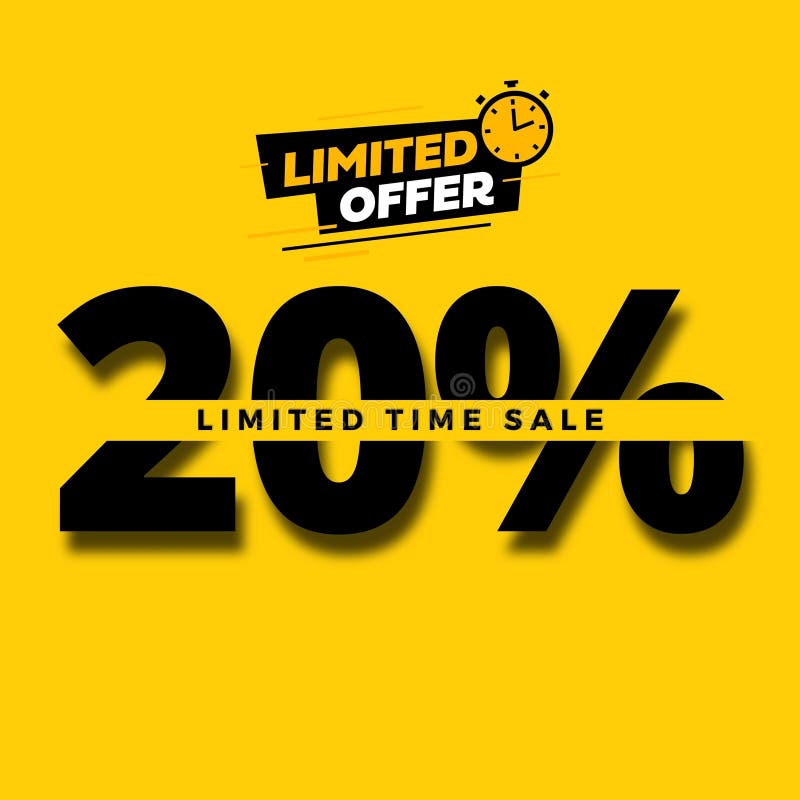 20 Limited Time Sale (5000 - 5000px) Stock Illustration - Illustration ...