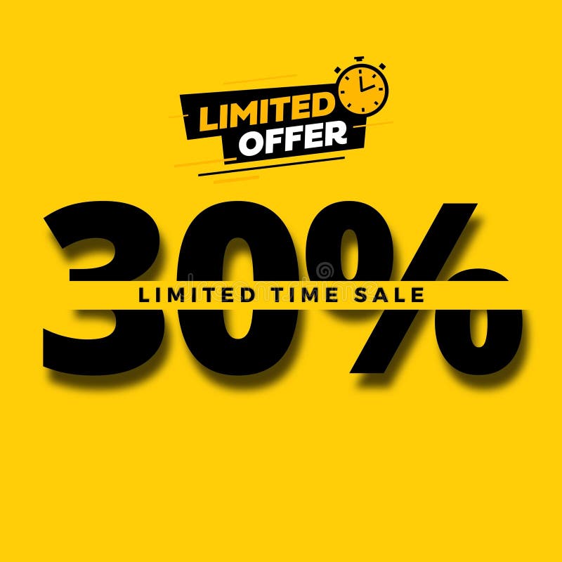 30 Limited Time Sale (5000 - 5000px) Stock Illustration - Illustration ...