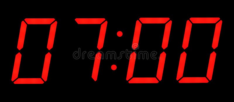 Sept heures image stock. Image du sept, symbole, temps - 3178561