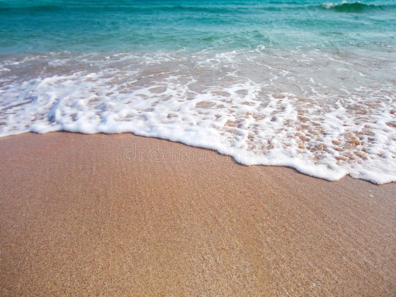 Onda De Areia Do Sol Do Mar Do Verão Imagem de Stock - Imagem de relaxe ...