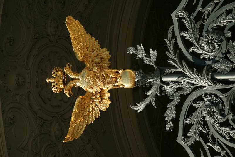 Águila imperial rusa imagen de archivo. Imagen de cierre - 2556853