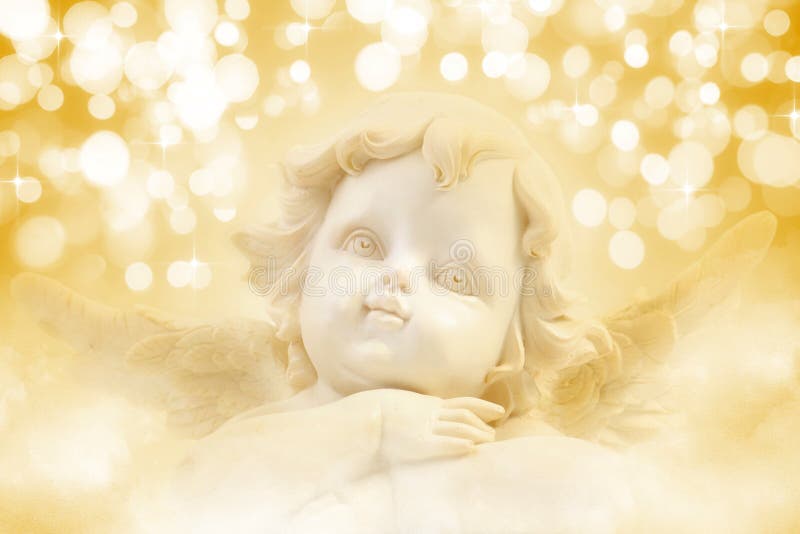 Ángel de la Navidad foto de archivo. Imagen de estrellas - 17442418