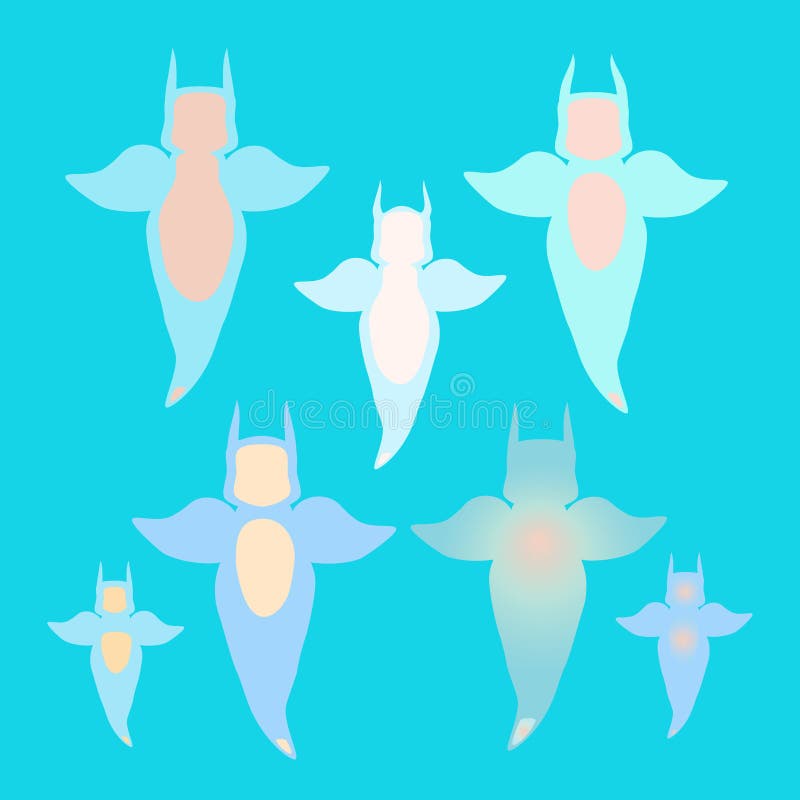 Ángel del mar de Clione ilustración del vector. Ilustración de primer ...