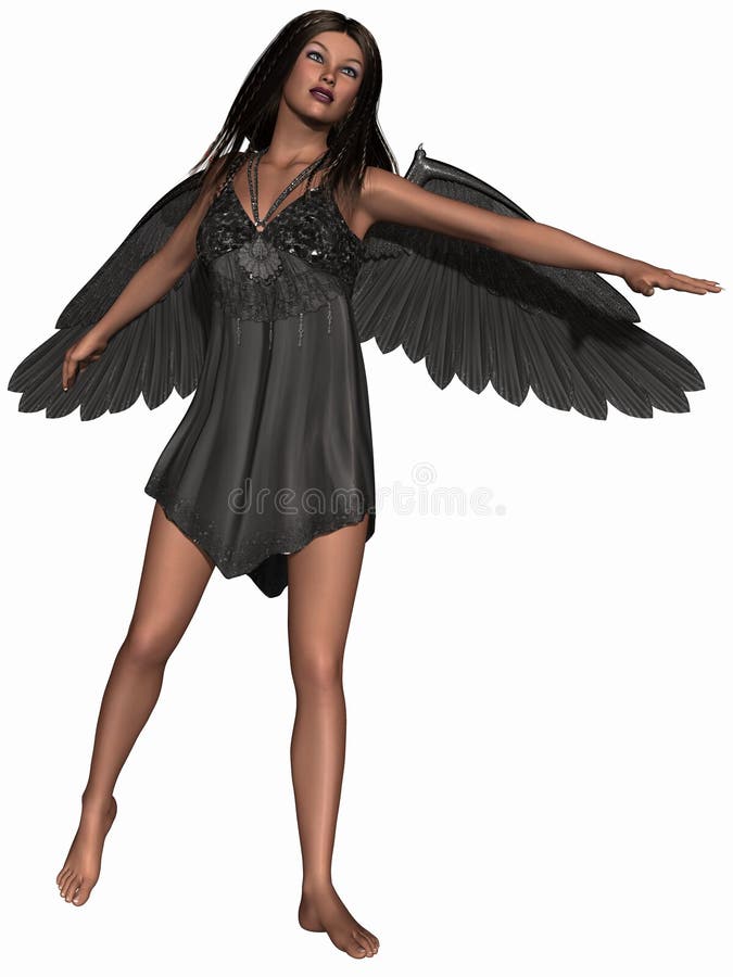 Ángel dulce stock de ilustración. Ilustración de angelical - 11955339