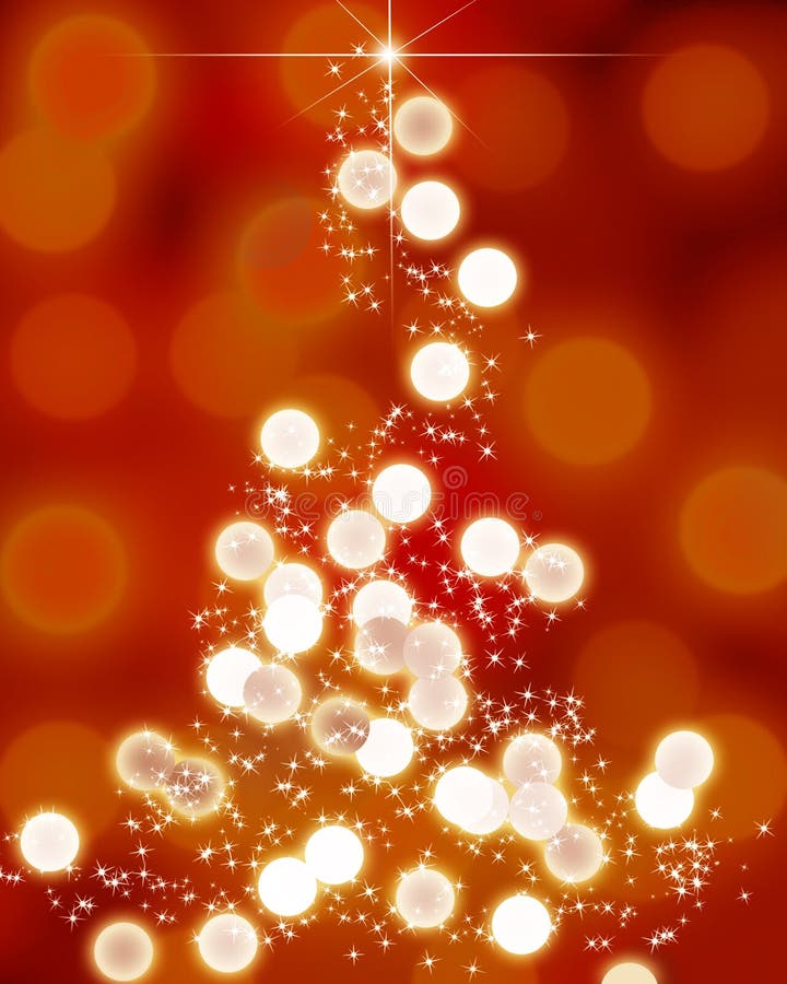 Árbol de navidad abstracto stock de ilustración. Ilustración de celebre ...
