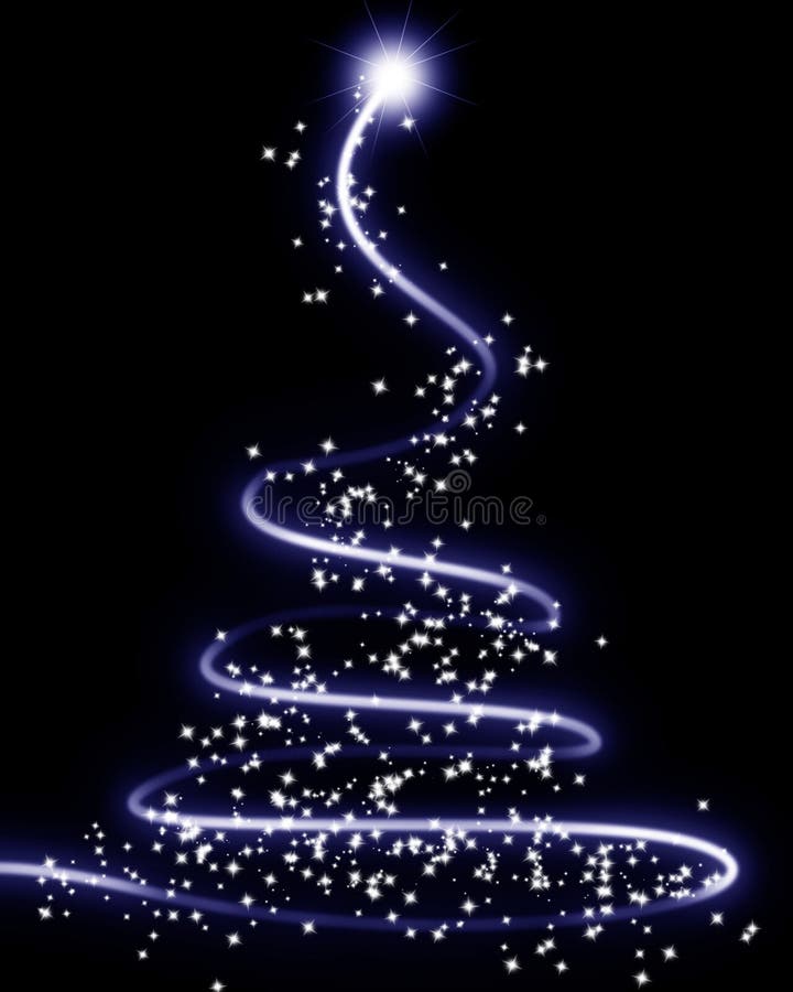 Árbol De Navidad Abstracto 3d Stock de ilustración - Ilustración de ...