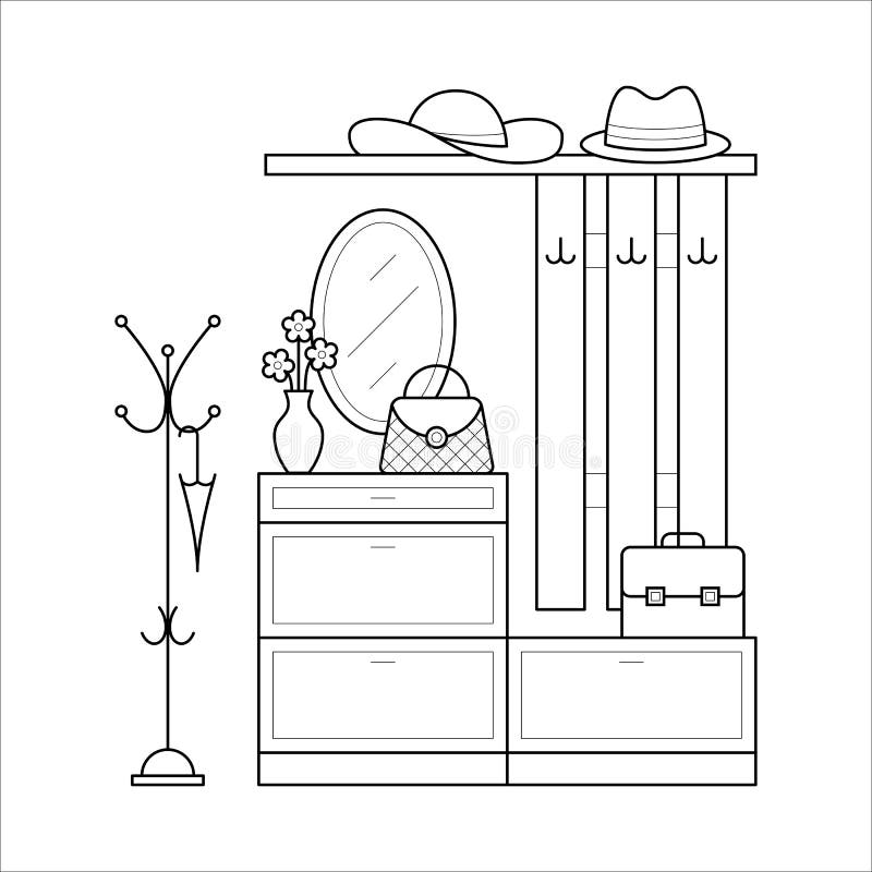 Pasillo Ilustraciones Stock, Vectores, Y Clipart – (102,930 ...