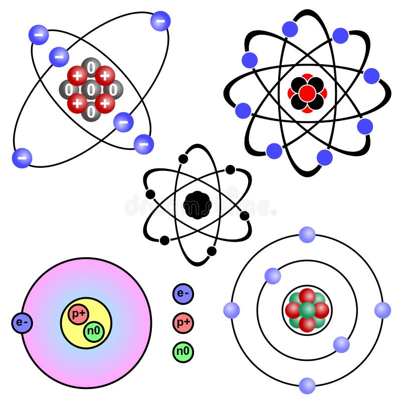 átomo Ilustraciones Stock, Vectores, Y Clipart – (106,886 Ilustraciones ...