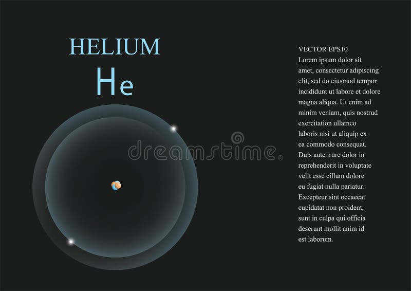 Helio, átomo. Se Produce Como Gas Noble No Reactivo. Se Utiliza En ...