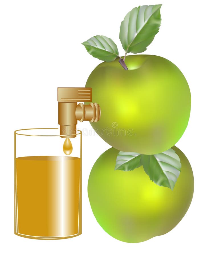 Apfelsaft Stock Illustrationen, Vektoren, & Kliparts - 663 Stock ...