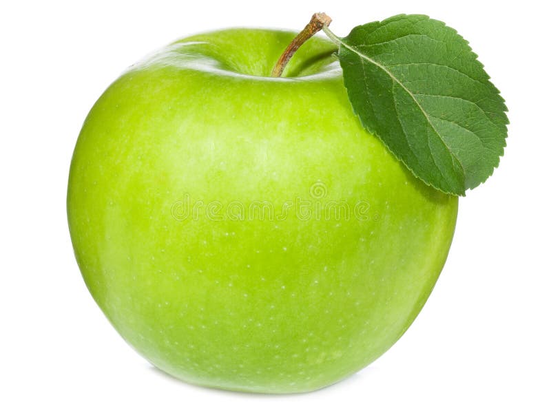 äpple - green fotografering för bildbyråer. Bild av smakligt - 4421731