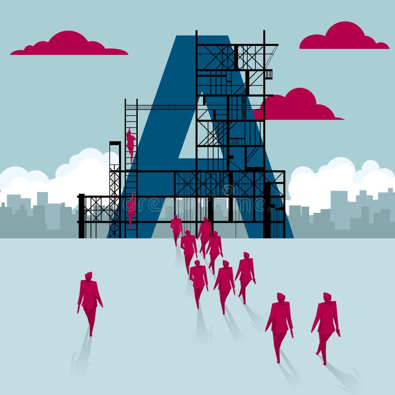 Scaffolding Letters Stock Illustrations – 17 Scaffolding Letters Stock ...