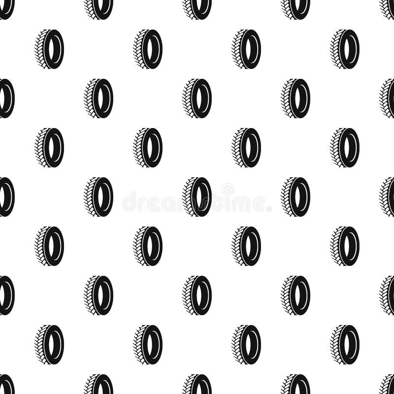 Vectorpictogram Van Autobanden Op Witte Achtergrond Symbool Met Platte ...