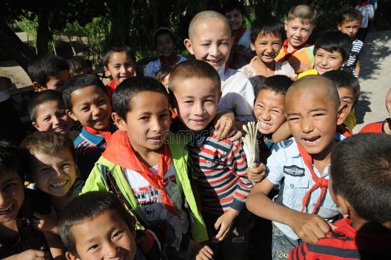 Enfants chinois photo stock éditorial. Image du enfants - 18775993