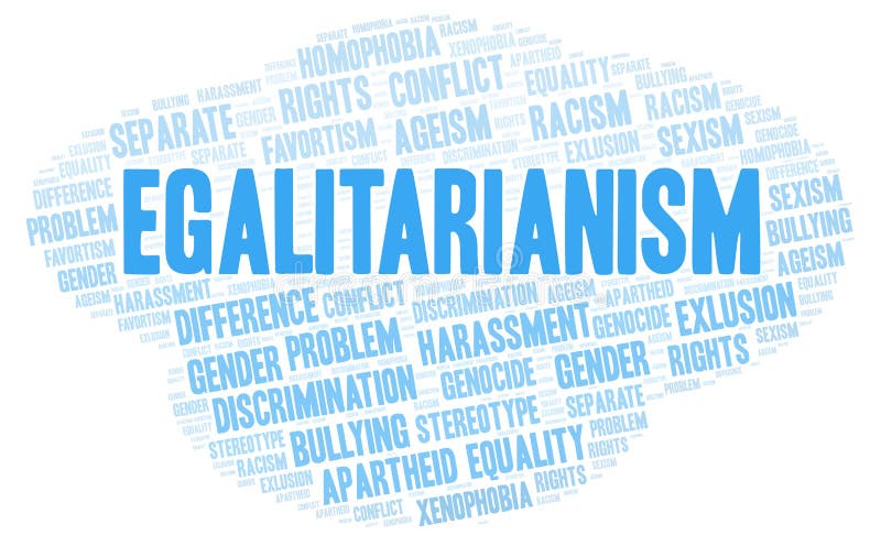 Égalitarisme - Type De Discrimination - Nuage De Mot Illustration Stock ...