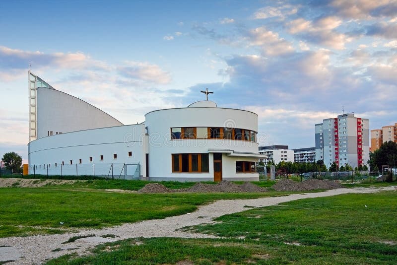 Bratislava-Petrzalka photo stock. Image du slovakia, côte - 16284730