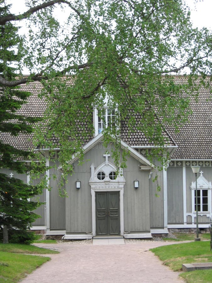 Église de Tuusula image stock. Image du course, été, finlande - 5398679