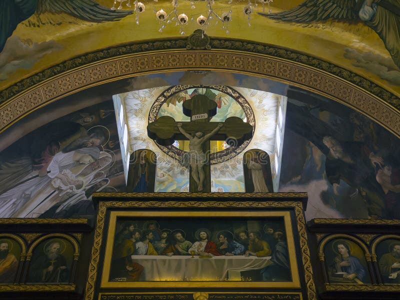 Église orthodoxe copte photo stock. Image du tour, architecture - 49627666