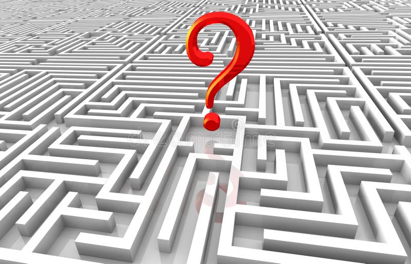 énigme illustration stock. Illustration du énigme, solution - 7905743