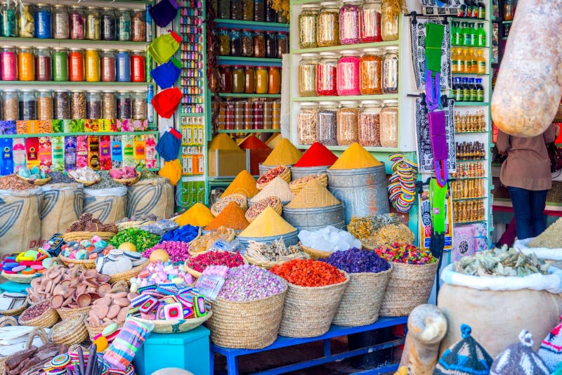 Boutique à Marrakech image éditorial. Image du morocco - 39538095