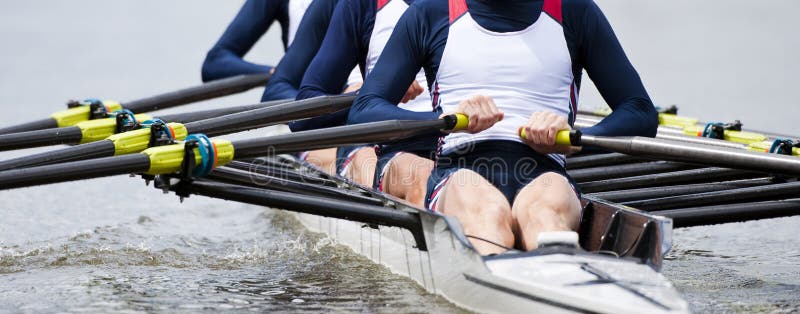 Équipe d'aviron image stock. Image du carbone, teamwork - 21016003