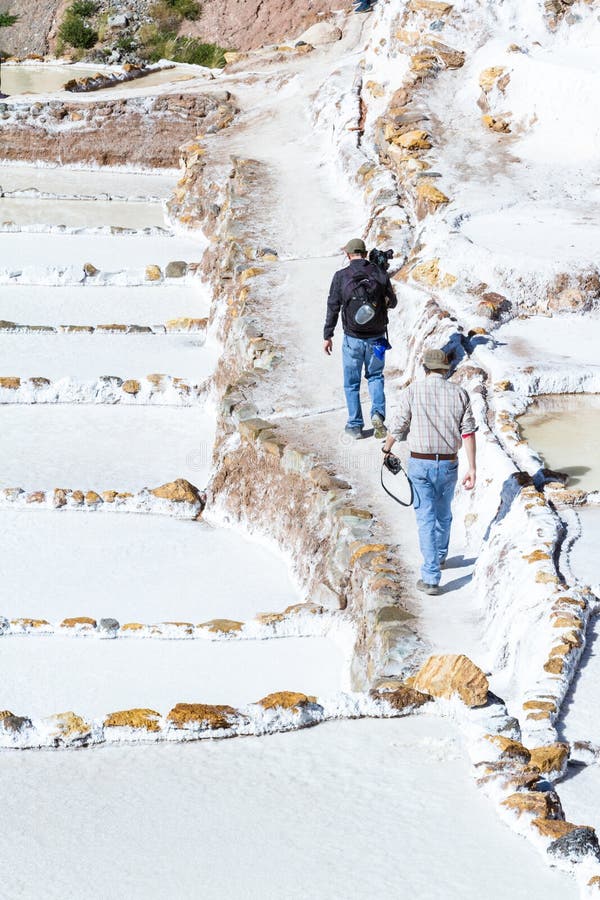 Étangs De Sel Chez Maras Dans Cusco, Pérou Image stock éditorial ...