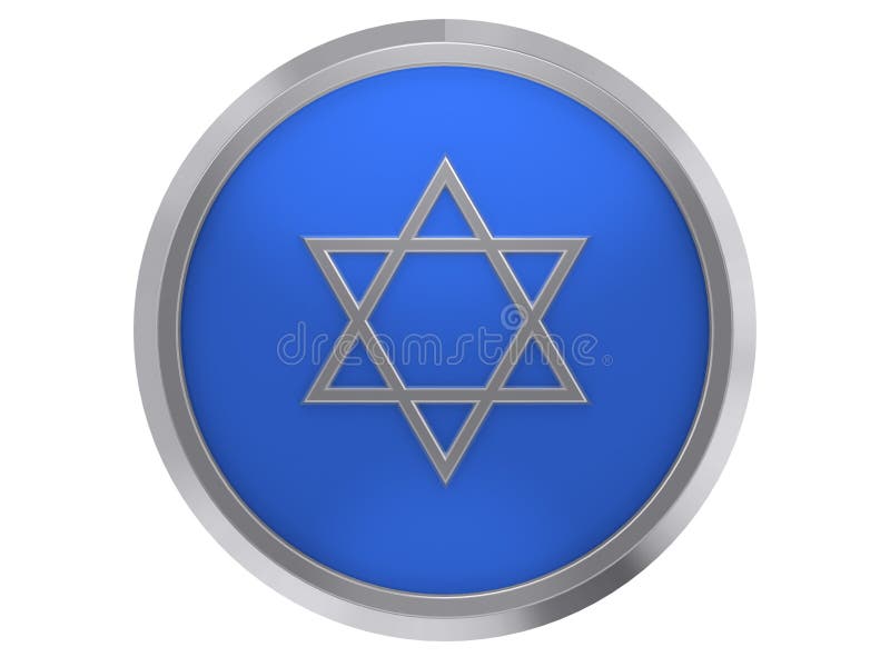 étoile de David illustration stock. Illustration du david - 7668587