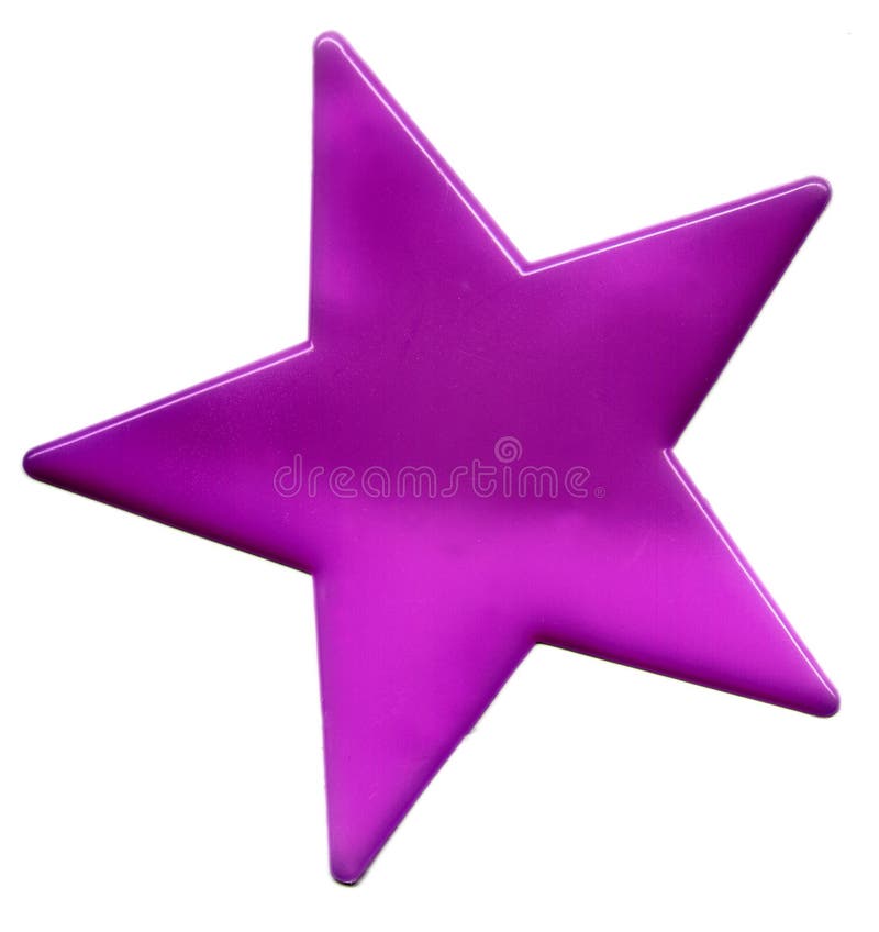 Logo De L'étoile Rose Isolé En Blanc Image stock - Image du isolement ...