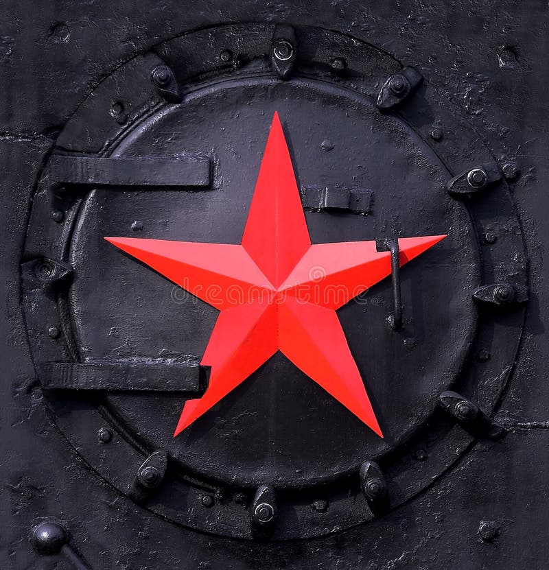 Étoile rouge photo stock. Image du communiste, métaphore - 14324150