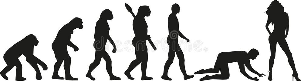 Évolution De Mariage - Esclave De Couples Illustration de Vecteur ...