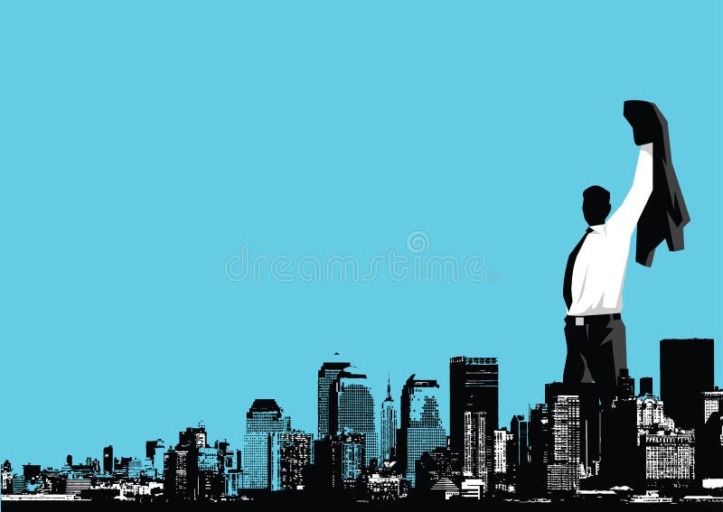 ÉXITO ilustración del vector. Ilustración de exultar, oscuridad - 6637407