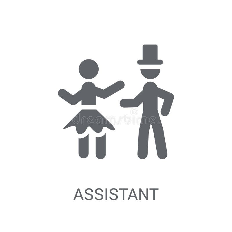 ícone assistente ilustração do vetor. Ilustração de escrita - 131188931