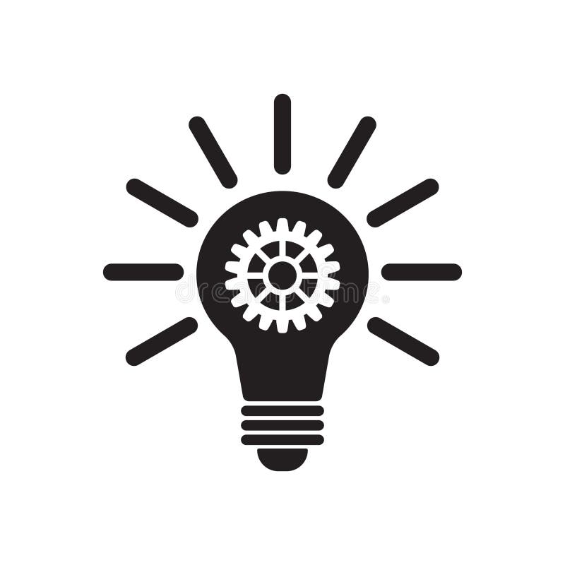 Ícone da inovação do vetor ilustração stock. Ilustração de idéia ...